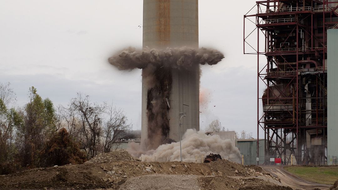 Demolition clears way for new Vicksburg Advanced Power Station
