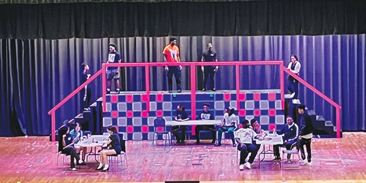 On stage: Students at Vicksburg High School are set to perform 'Grease...