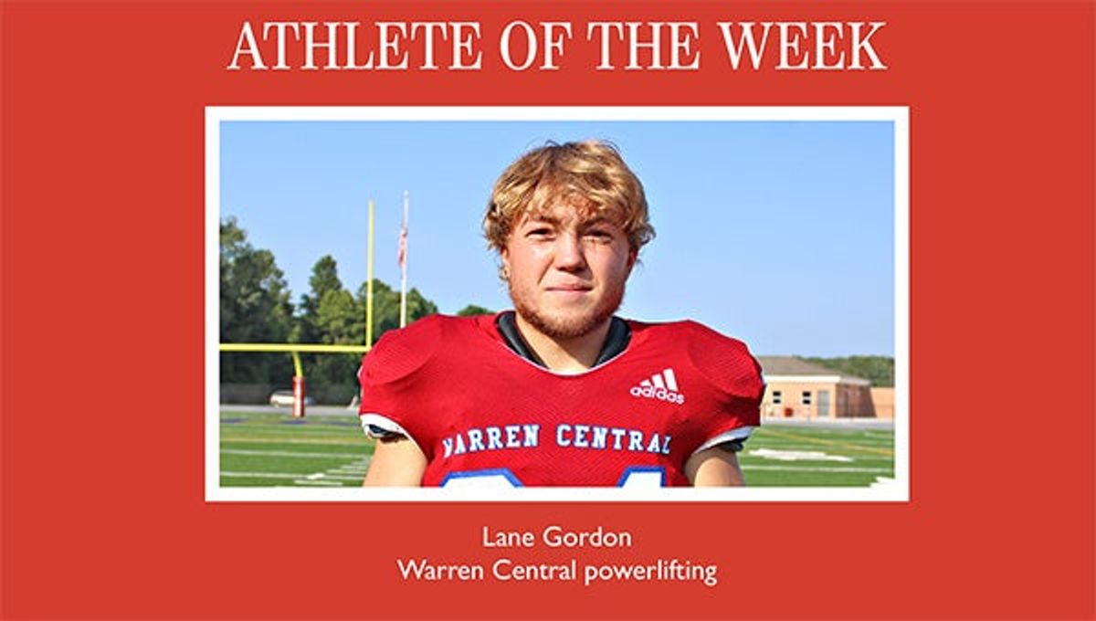 Warren Central's Lane Gordon lifts The Post's Athlete of the Week awar...