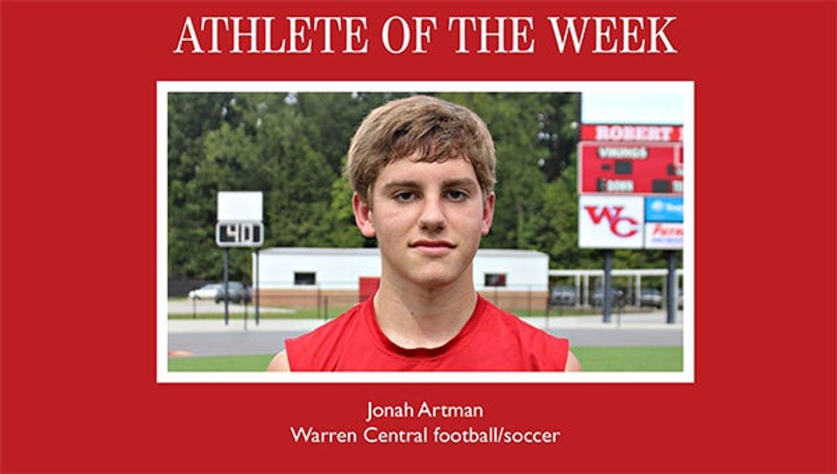 Warren Central's Jonah Artman wins The Post's Athlete of the Week awar...