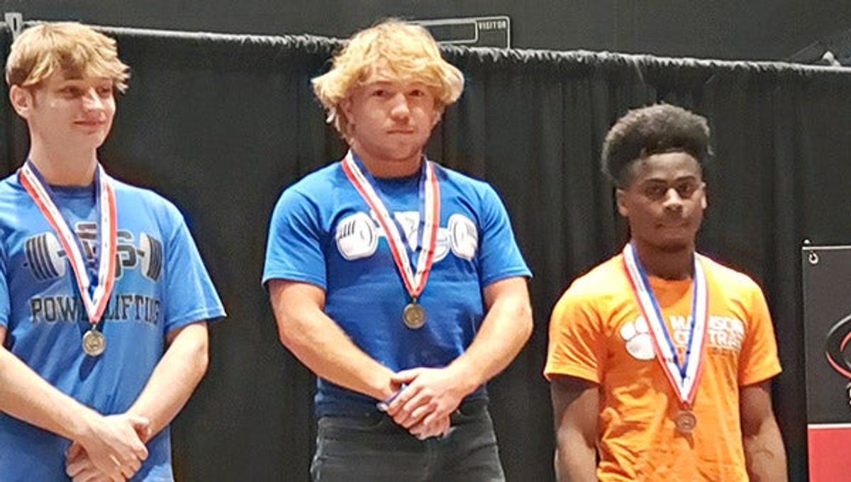 Warren Central's Gordon wins state powerlifting championship