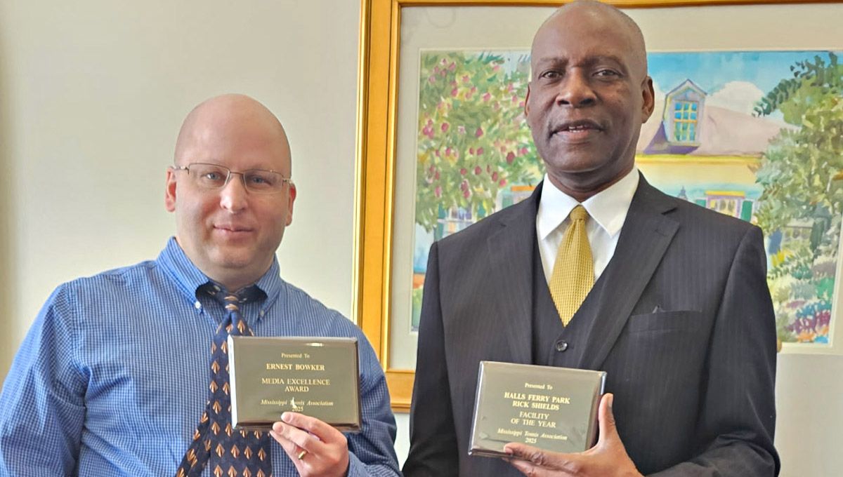 City tennis director, Post's sports editor earn awards from Mississipp...