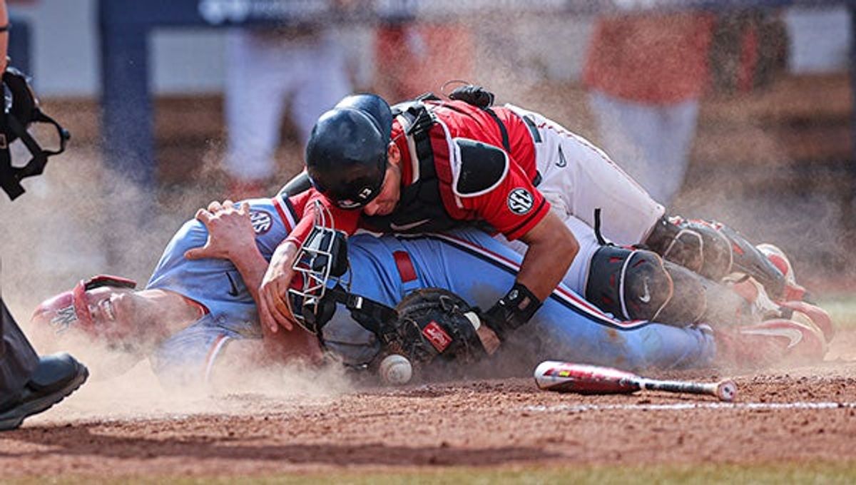 Ole Miss walks off Georgia for first SEC series win of the season