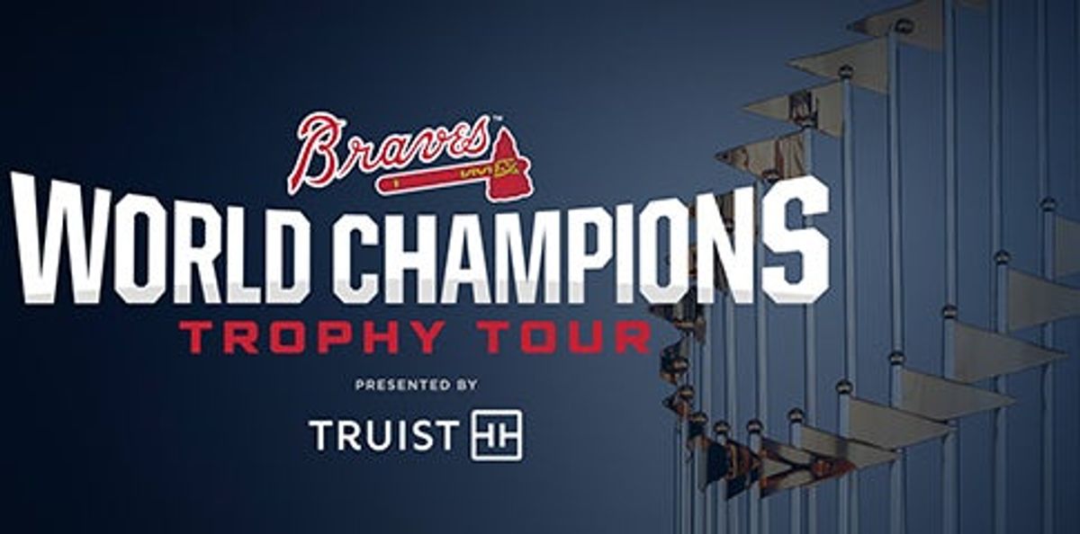 Braves bringing World Series trophy to Mississippi this week