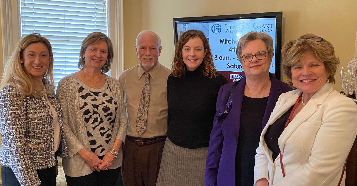 Sampler Antique Club hosts Grant Presidential Library Executive Direct...