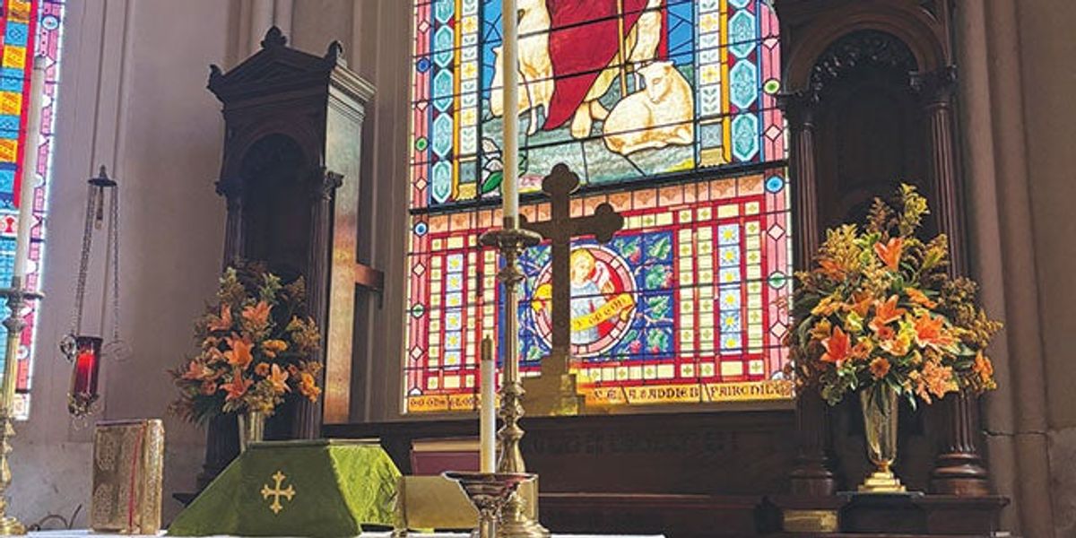 Holy Trinity's Flower Guild blossoms in service to God