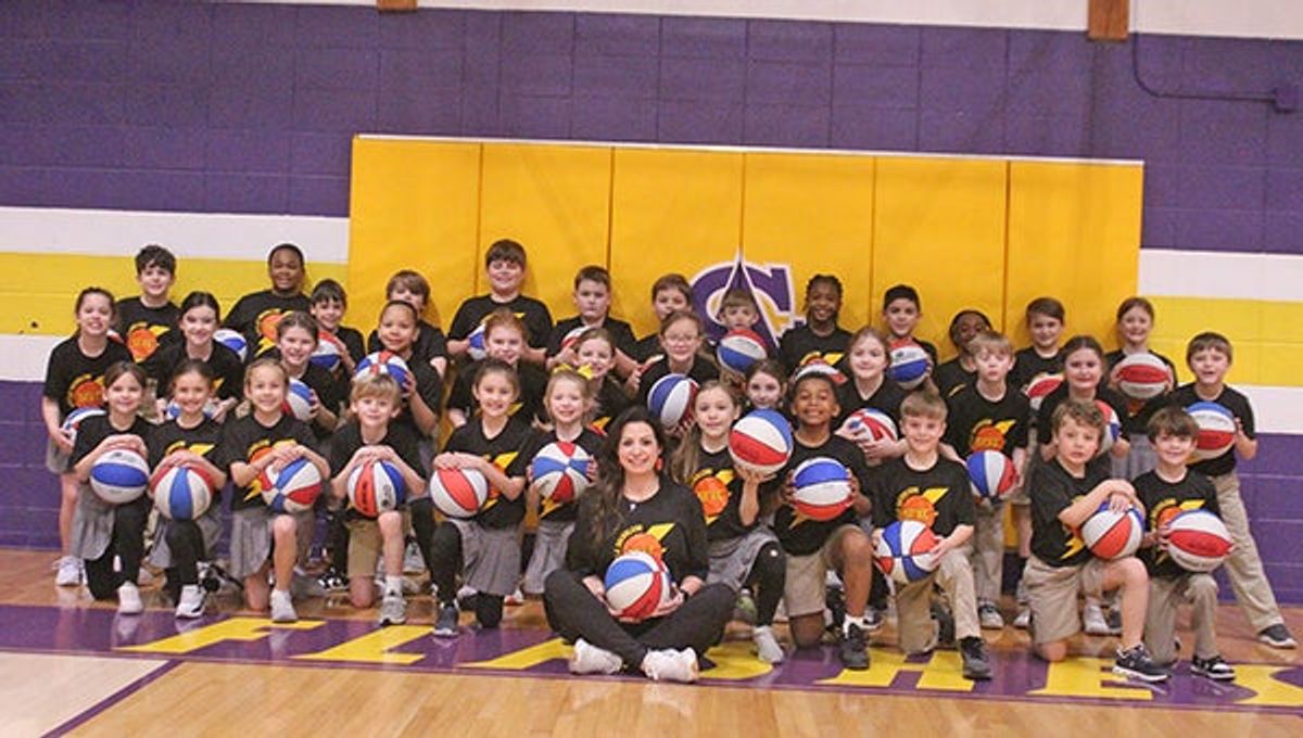 Photo Gallery: St. Francis Xavier Little Dribblers perform a...