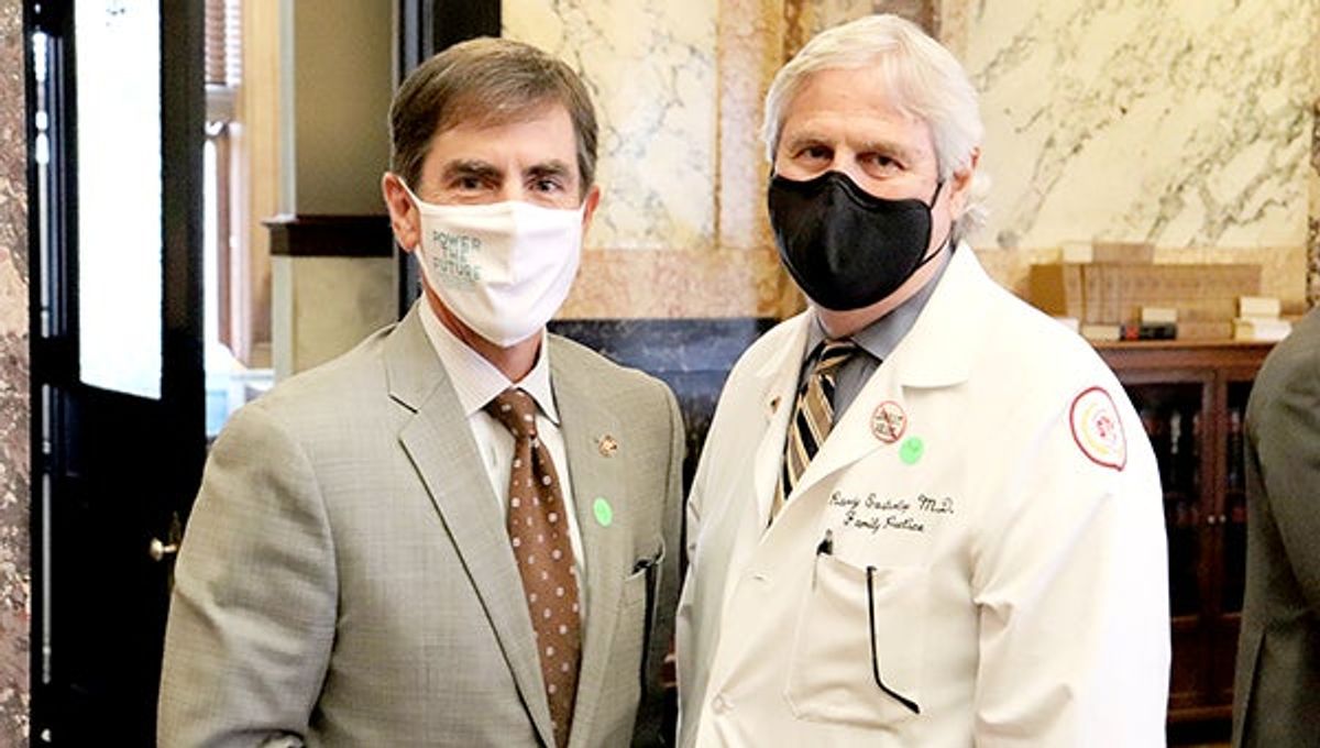 Easterling serves as Legislature's Doctor of the Day