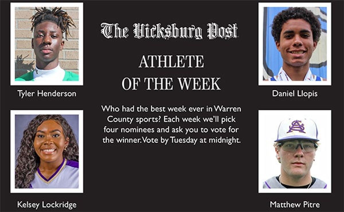 Vote now in The Post's Athlete of the Week contest