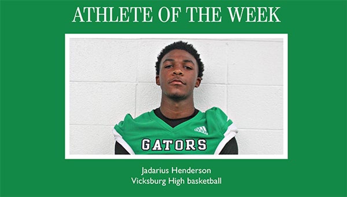 Vicksburg's Jadarius Henderson is The Post's Athlete of the Week