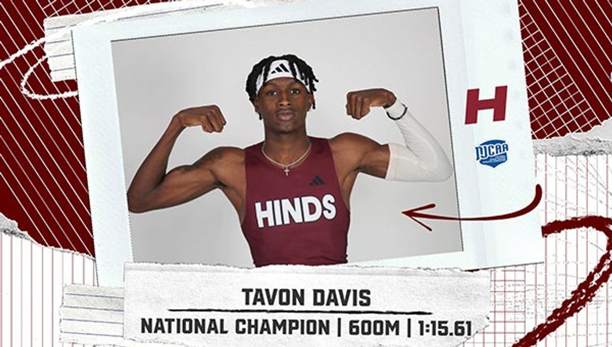 Utica native Tavon Davis wins national title, shatters NJCAA record