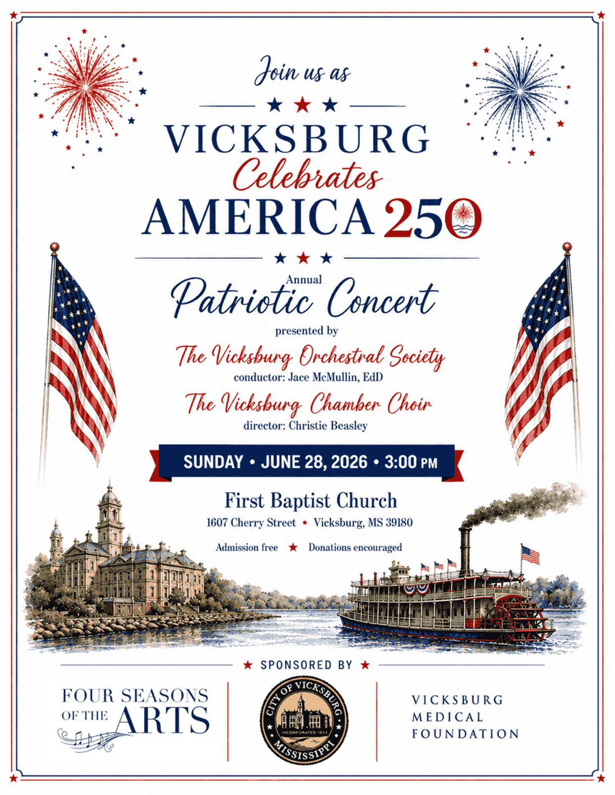 Annual Patriotic Concert by Four Seasons of the Arts