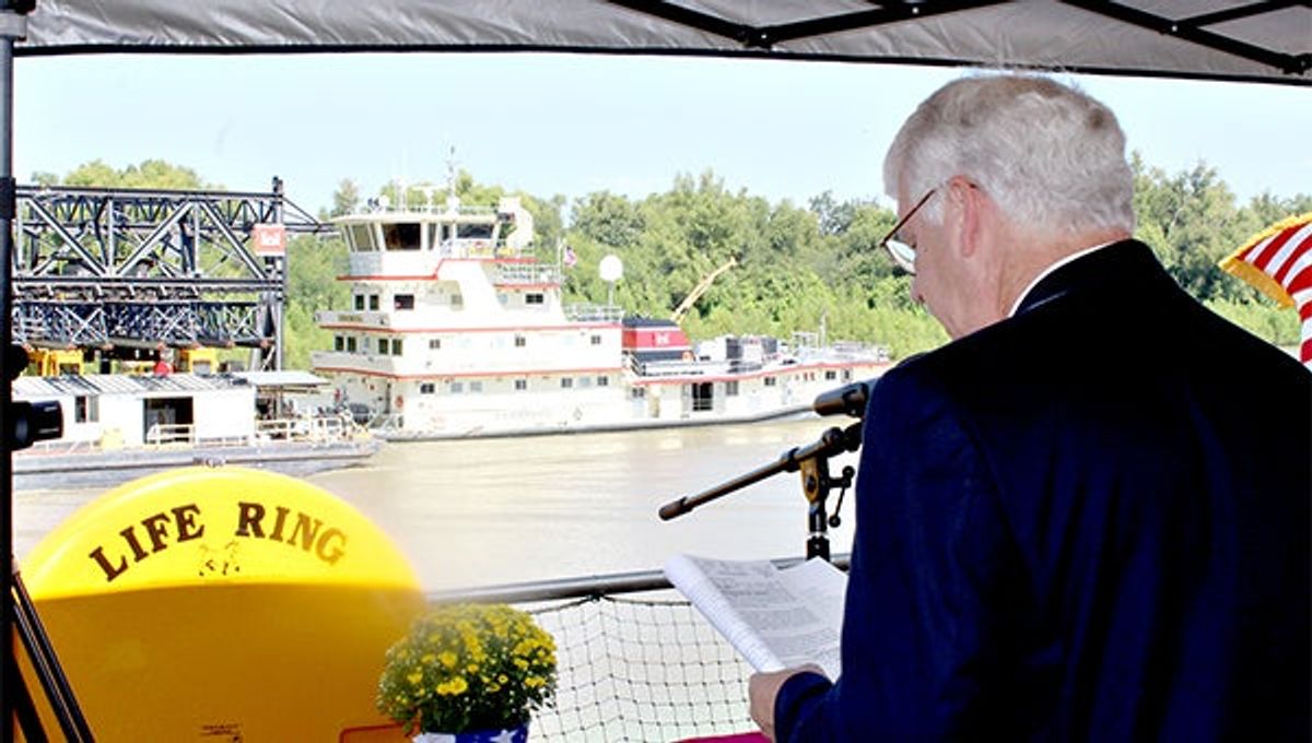 Blessing of the fleet: U.S. Army Corps vessels begin mission