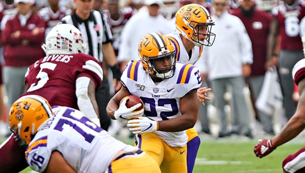 Edwards-Helaire busts out for LSU