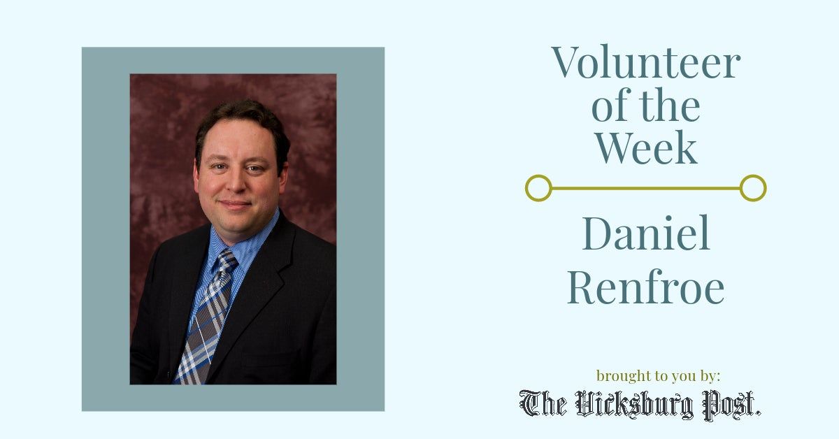 Volunteer of the Week: Seeking to serve others is Daniel Renfroe's cal...