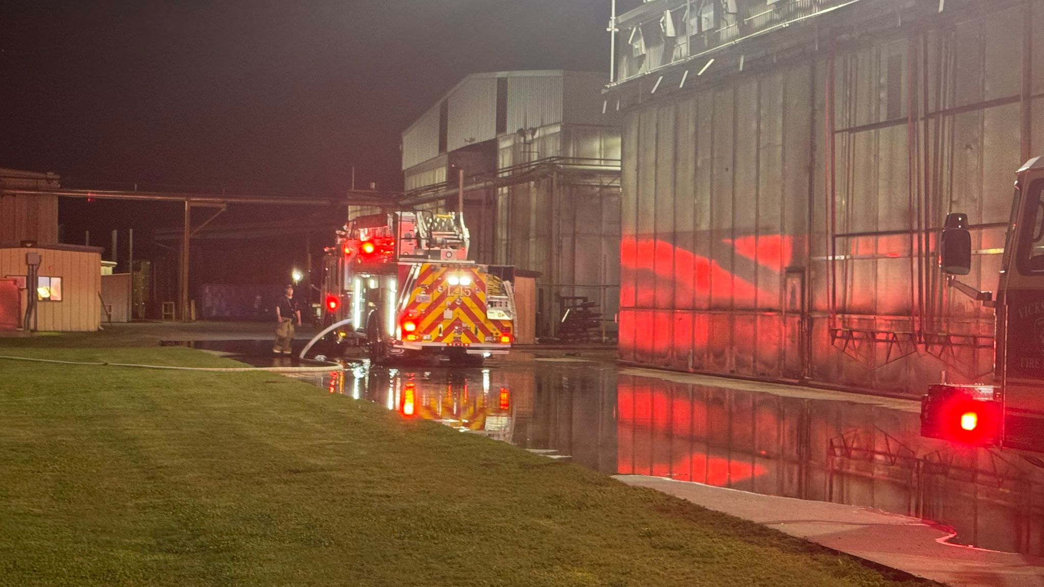 Fire contained at Batesville Casket Company silo