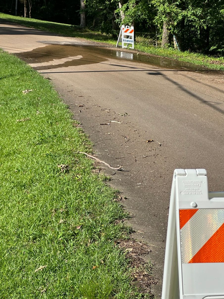 PLEASE FIX: Water leak on Singing Hills Road