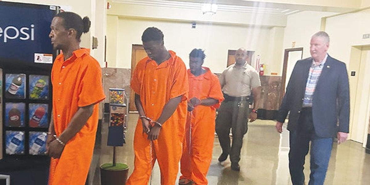 Suspects in deadly shooting make initial court appearance