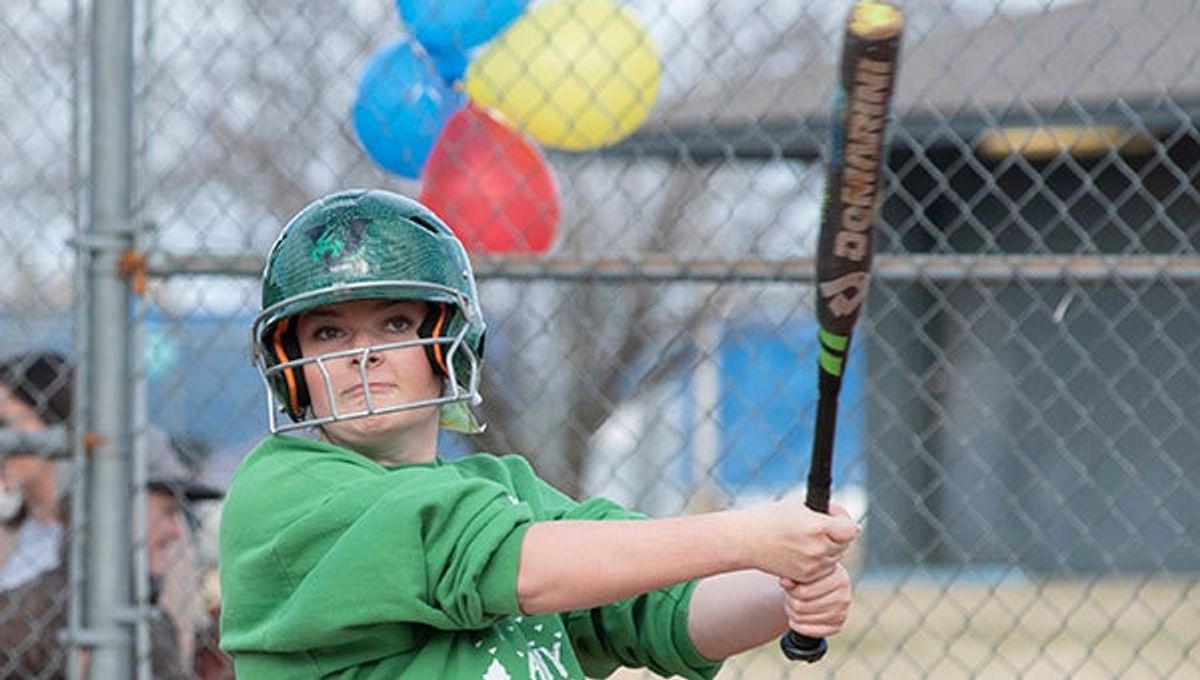 Photo Gallery: Ugly Sweater softball game