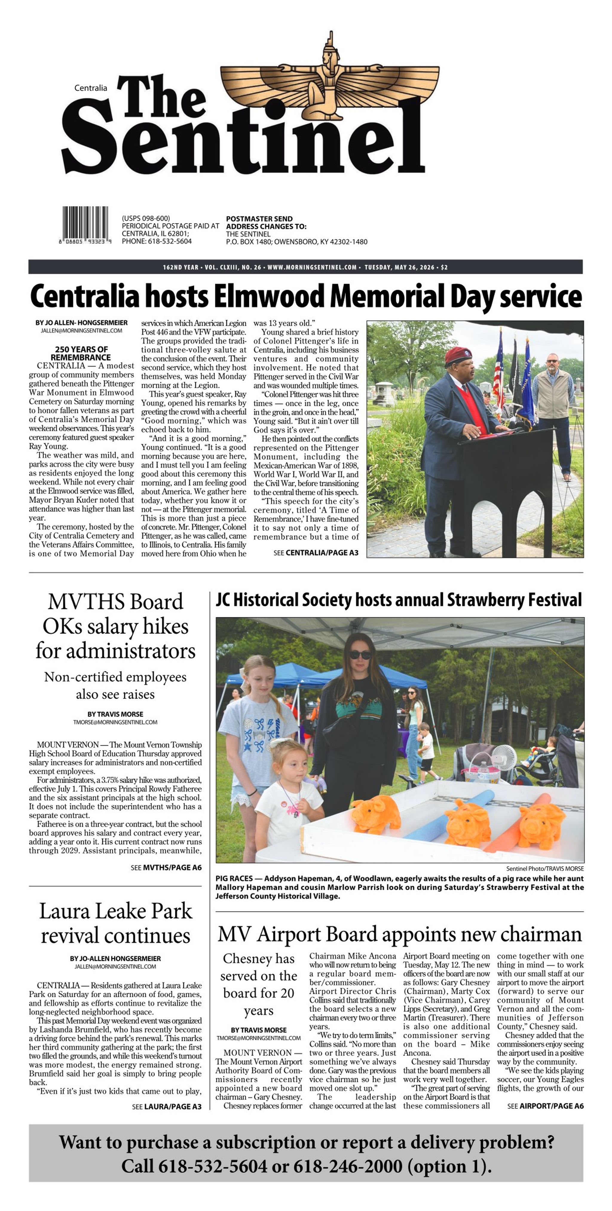 The latest E-Editions News, Stories, and Articles | The Sentinel.