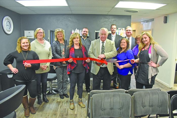 Ribbon Cutting Ceremony, Open House Held For Cut Loose & Tea...