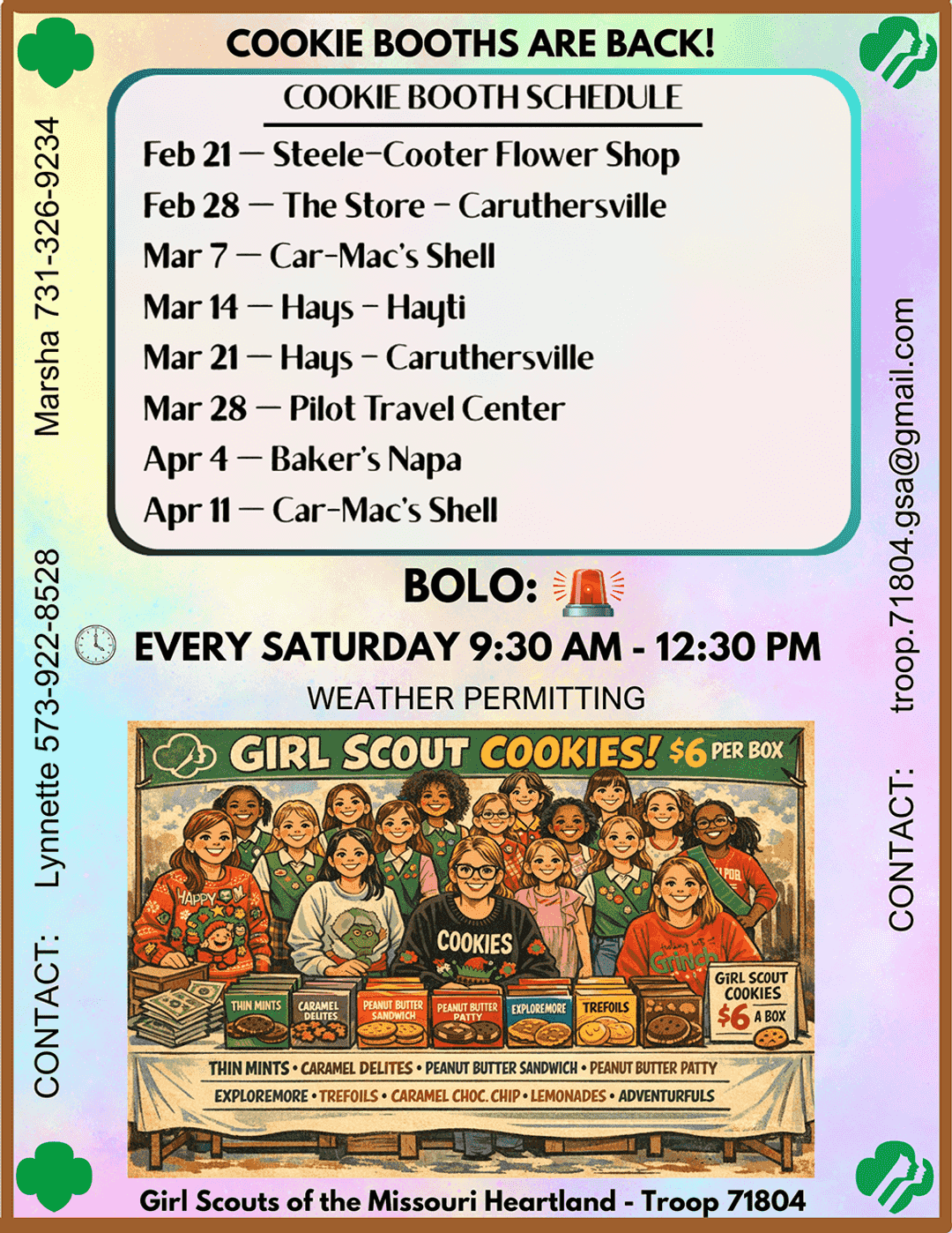 Girl Scout Troop 71804 celebrates strong year, announces Coo...
