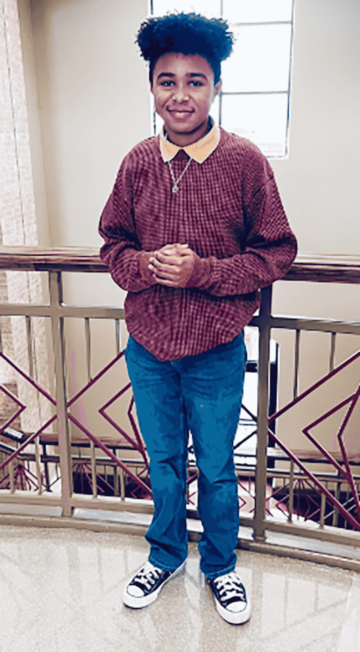 Khristian Caruthers is fun, positive leader in the Caruthersville High...