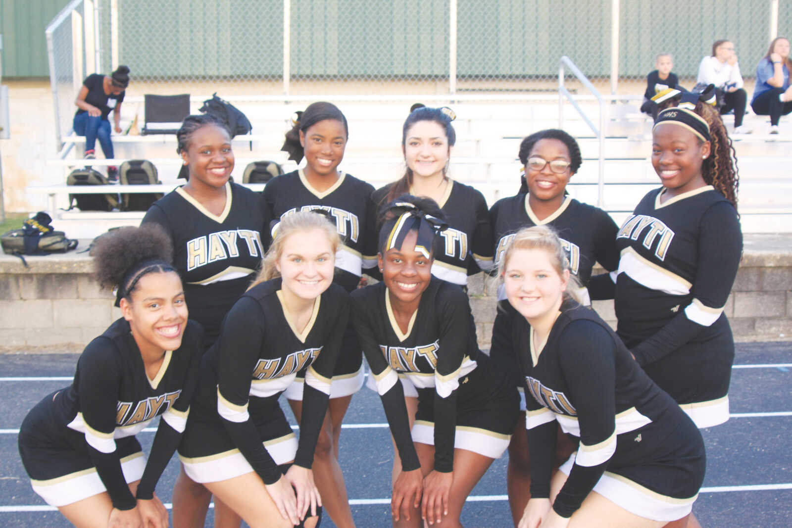 Meet the Hayti High School cheerleaders