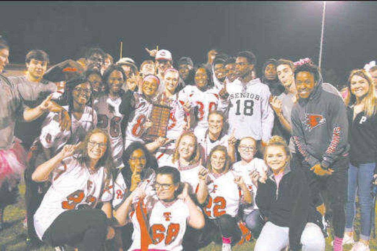 Fourth annual Powder Puff Football Game: Let’s Tackle Cancer...