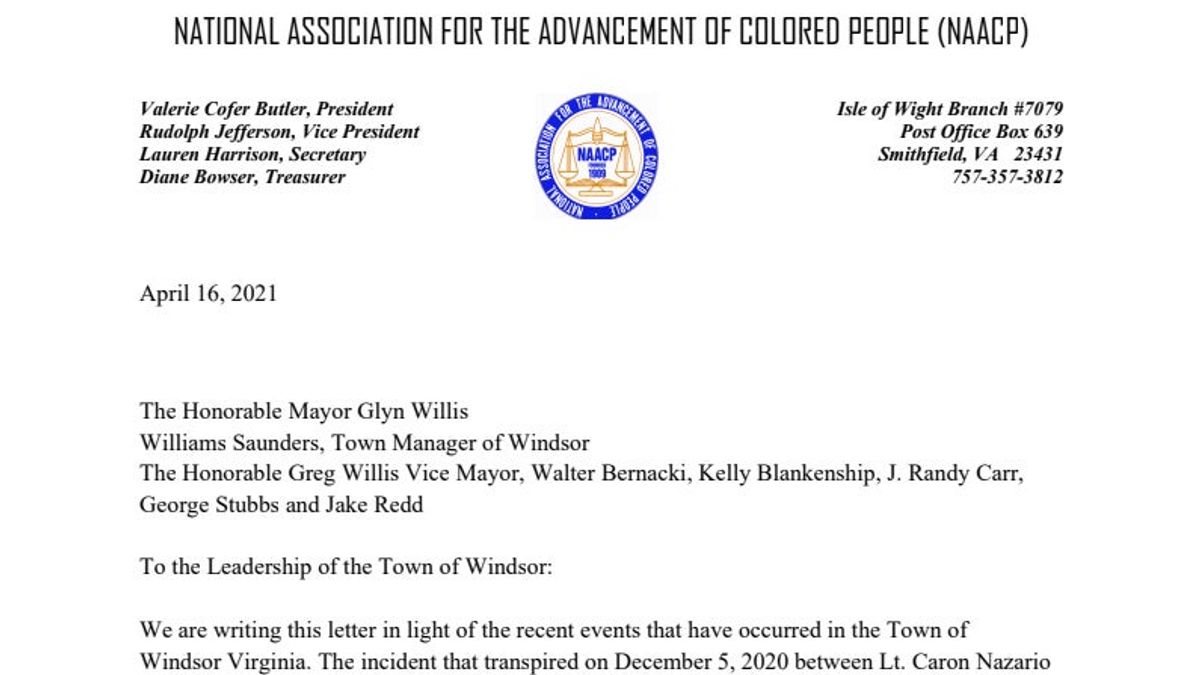 NAACP letter details reasons for demanding Riddle, Crocker resign
