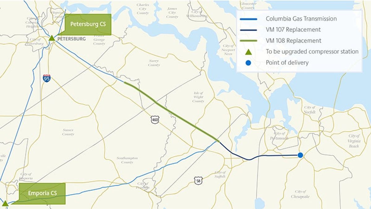 FERC wants more input on IW-Surry gas pipeline expansion