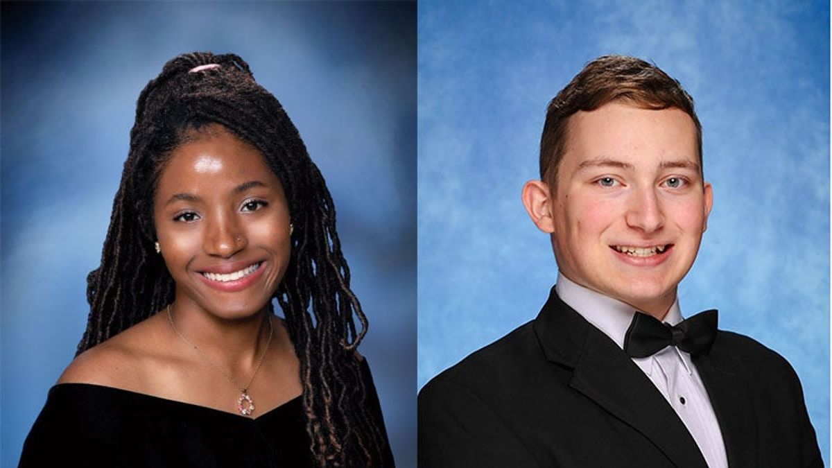 Agbasi, Vance named IWCS March seniors of the month