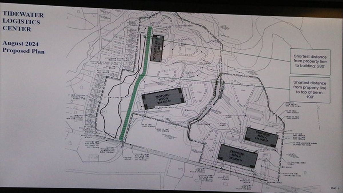 Council probes revised logistics center plan