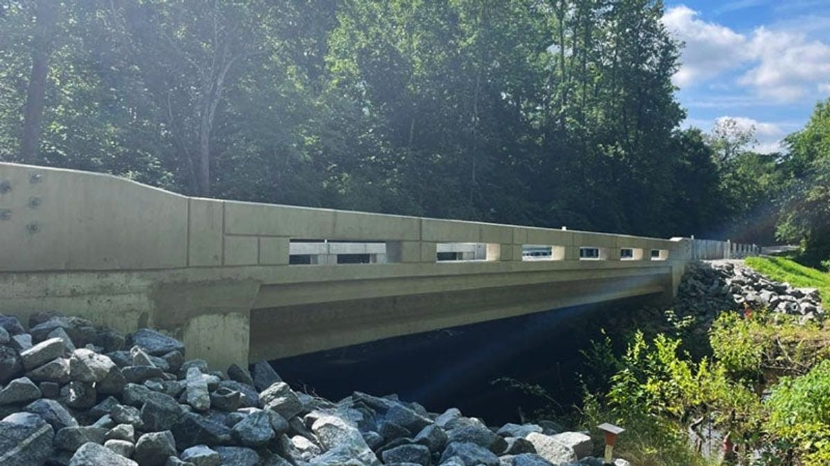 Early completion of bridge replacement project opens portion of Route ...