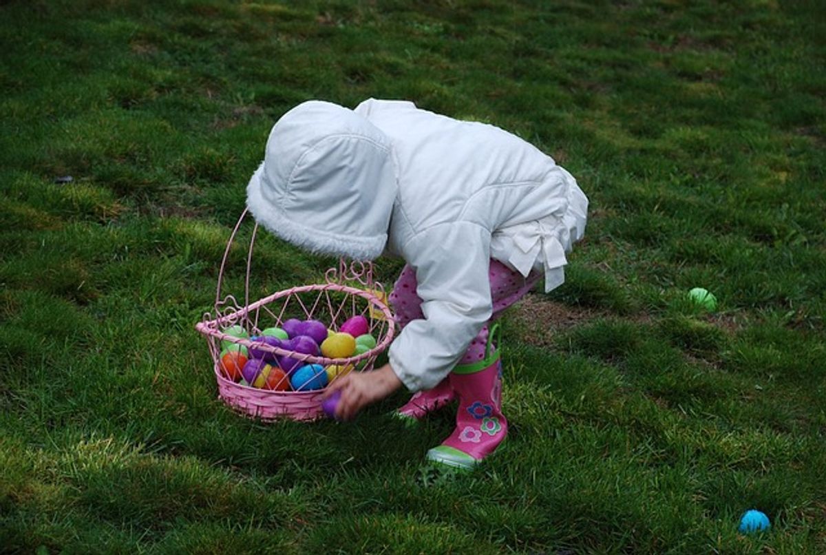 Easter egg hunt kicks off spring event series in Zebulon