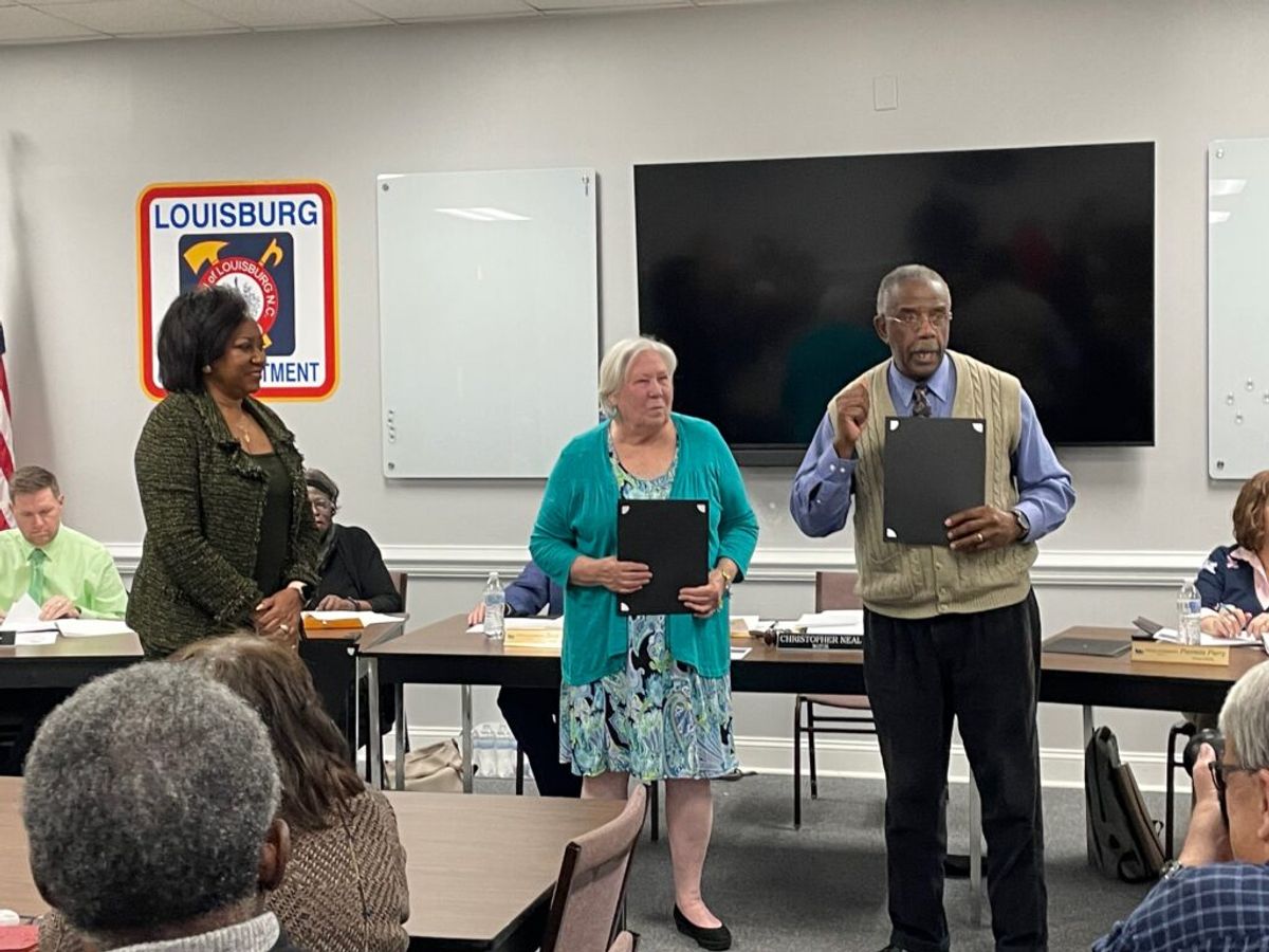 Louisburg mayor honors local leaders for Women’s History Mon...