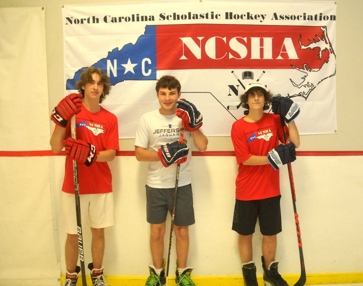 High school boys ready for first hockey season