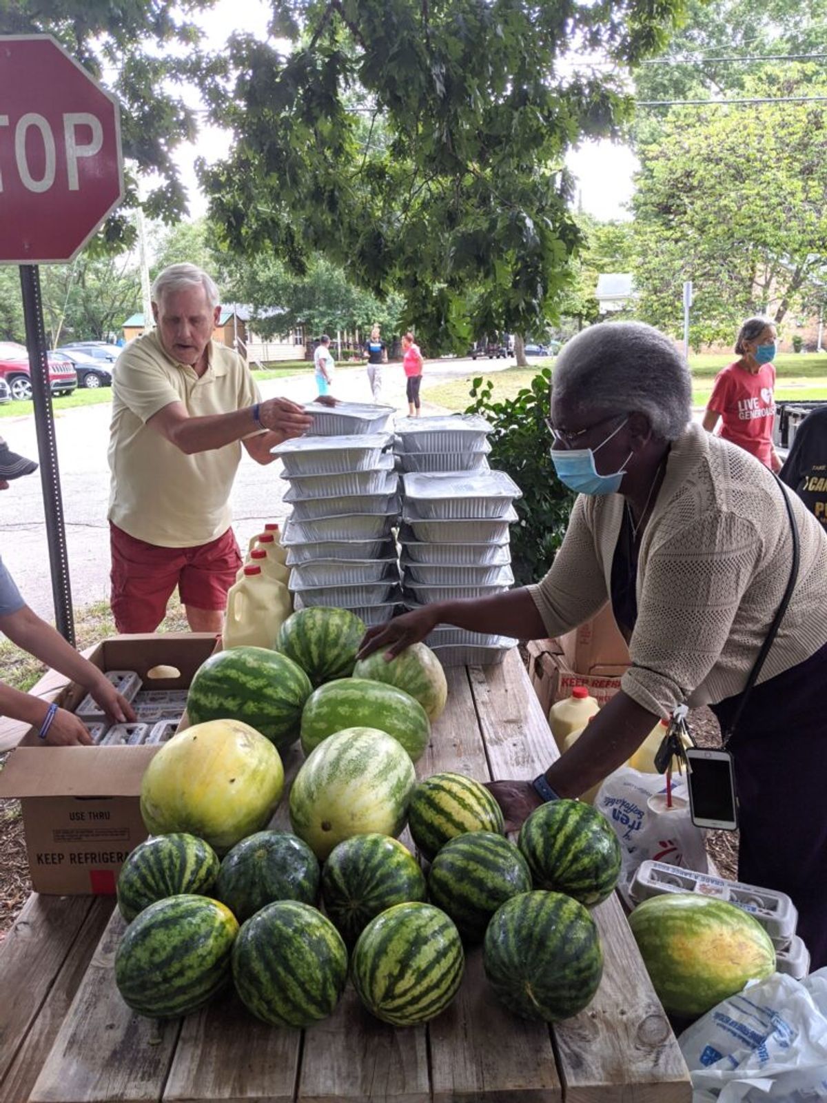 WF Community Table joins Juneteenth celebration