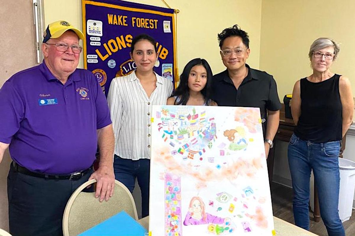 2 middle schoolers win Lions Club poster contest