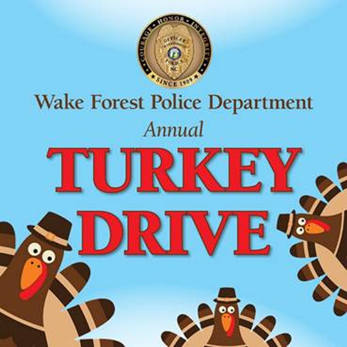 Police department starts annual Turkey Drive