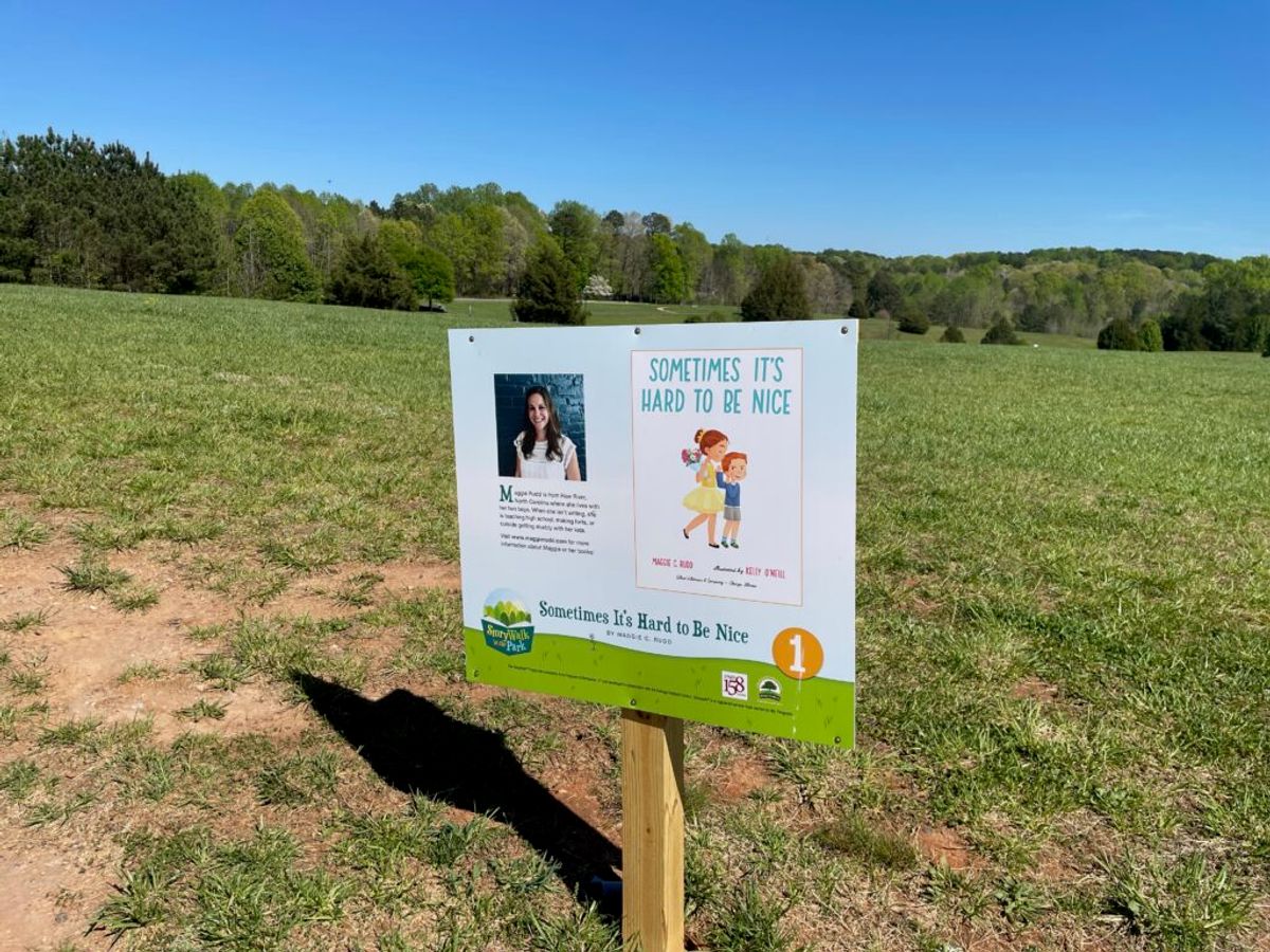 Wake Forest StoryWalk combines nature with joy of reading