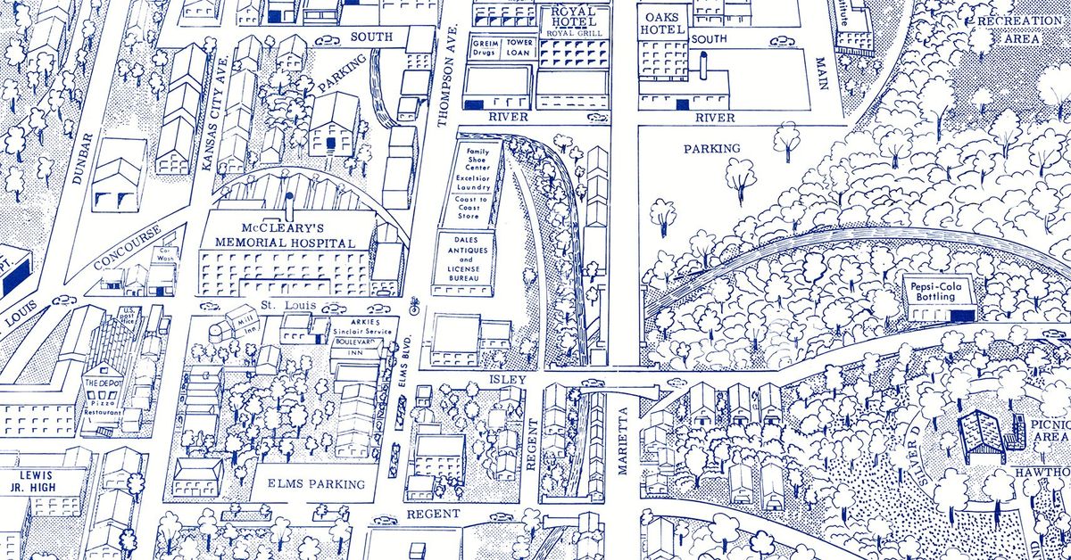 1968 Map Gives A Nostalgic Glimpse into Downtown Excelsior S...
