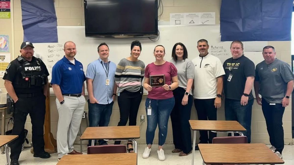 ESHS Teacher of the Year: Jennifer Harding's efforts Adds Up...