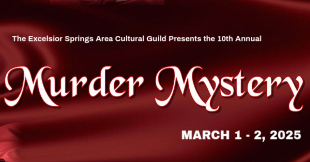 Cultural Guild Announces Annual Murder Mystery Dinner